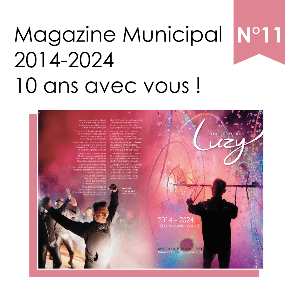 Magazine municipal #11 - Luzy.fr