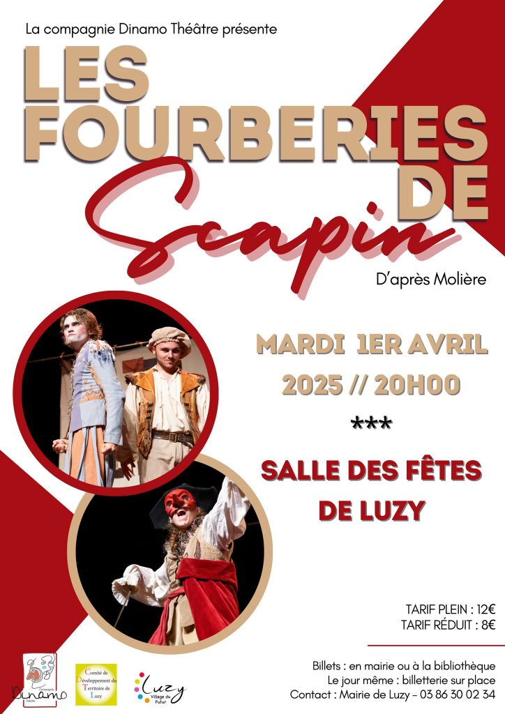 Les Fourberies de Scapin - Luzy.fr